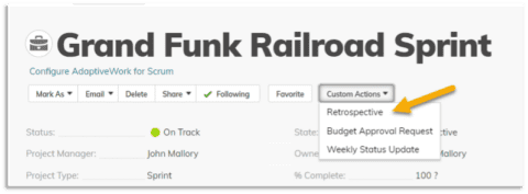 Configuring Planview AdaptiveWork for Agile Project Work